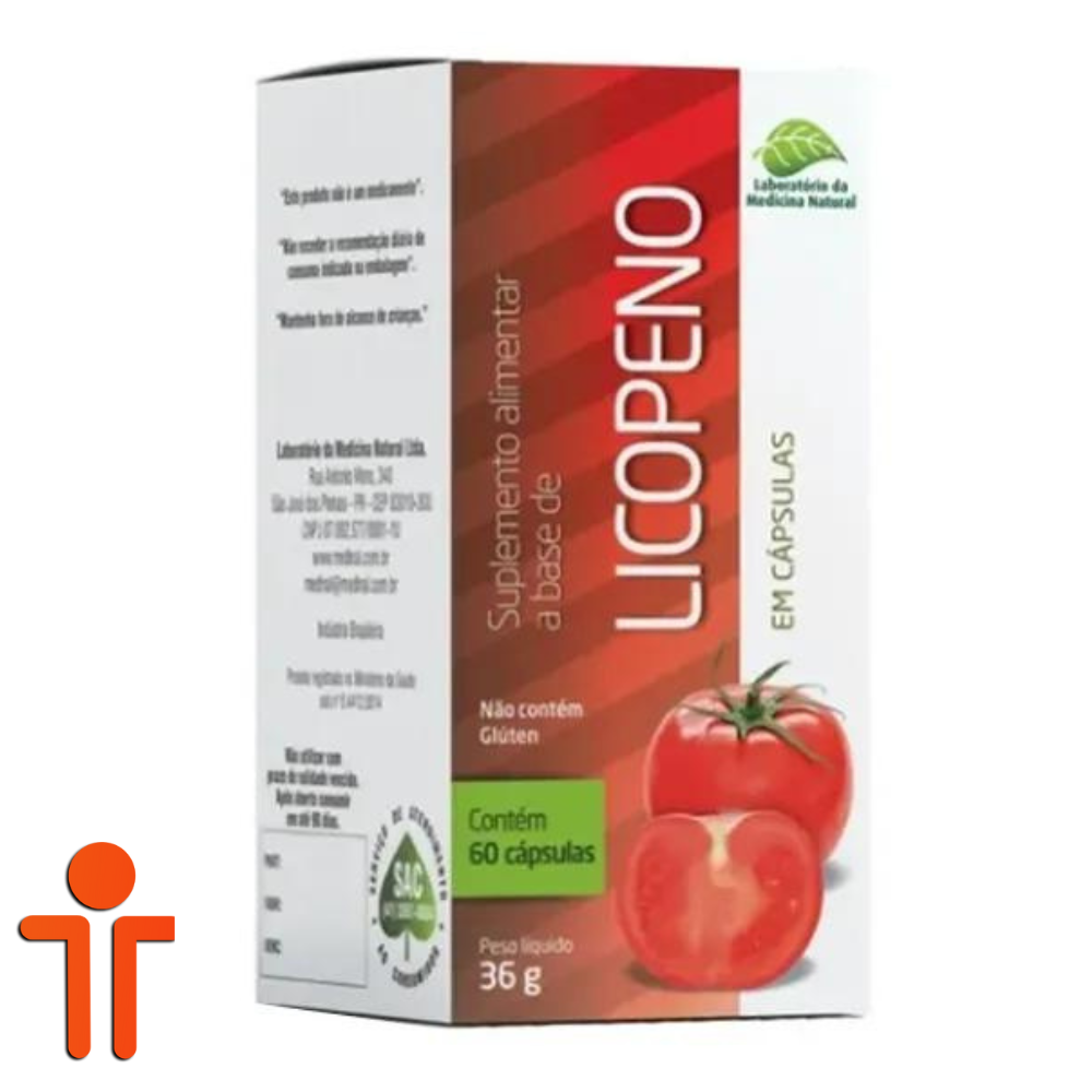 Licopeno 500MG 60CAPS - Medinal – Farmácia VLADIFARMA